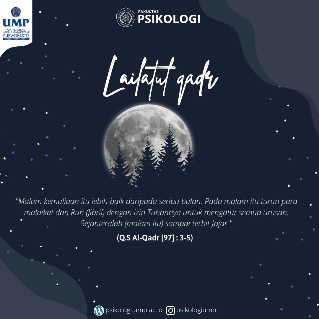 Malam Seribu Bulan – Fakultas Psikologi Universitas Muhammadiyah Purwokerto